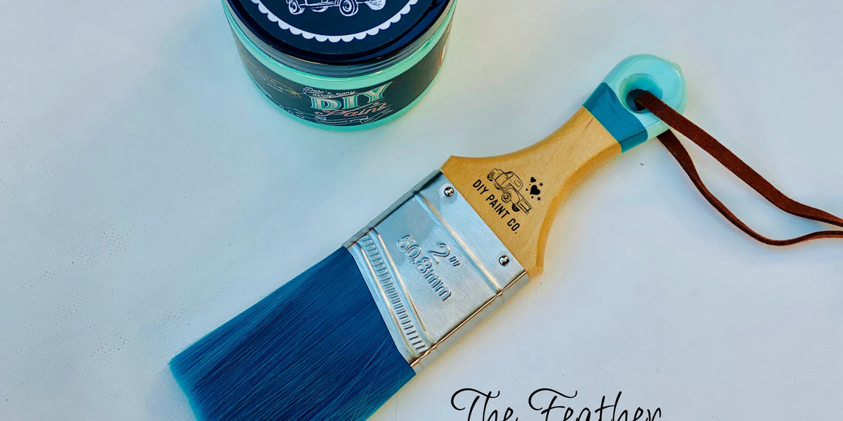 The Feather | DIY Paint Brush by Debi Beard | 2 inch angled — Vintage ...