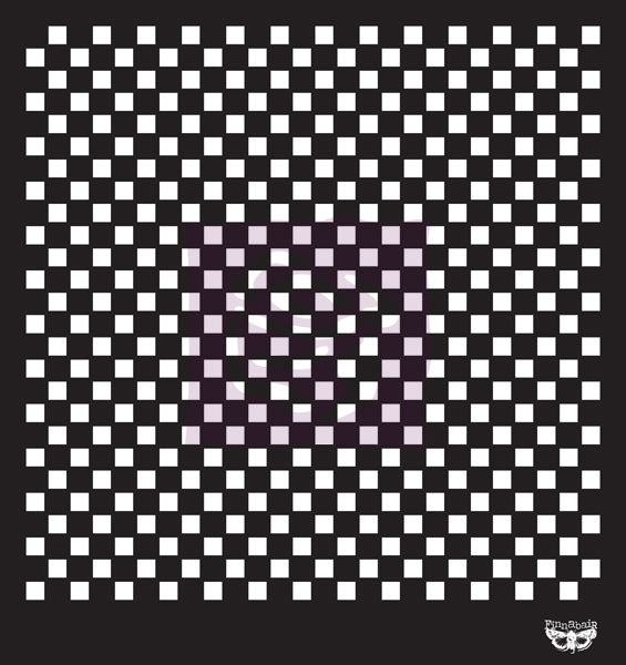 Checkered Stencil | 12 x 12 inches | small checkerboard design ...